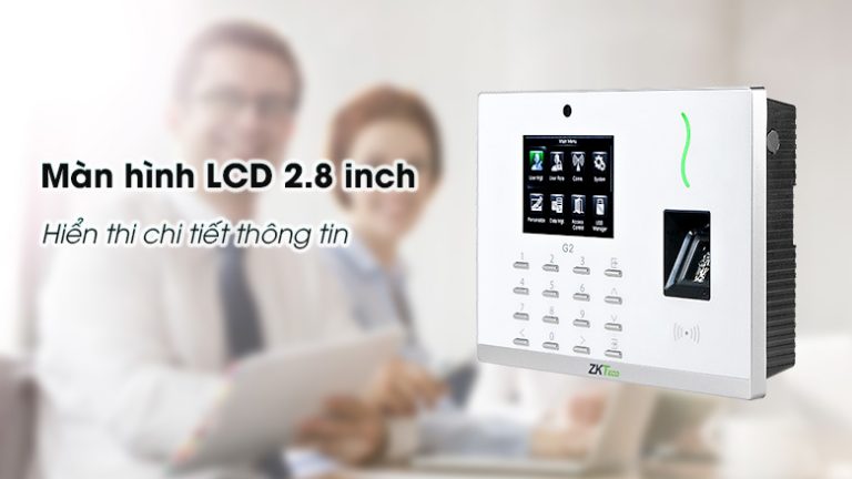Máy chấm công vân tay chụp hình ZKteco G2 chính hãng sẵn hàng SmartPlus